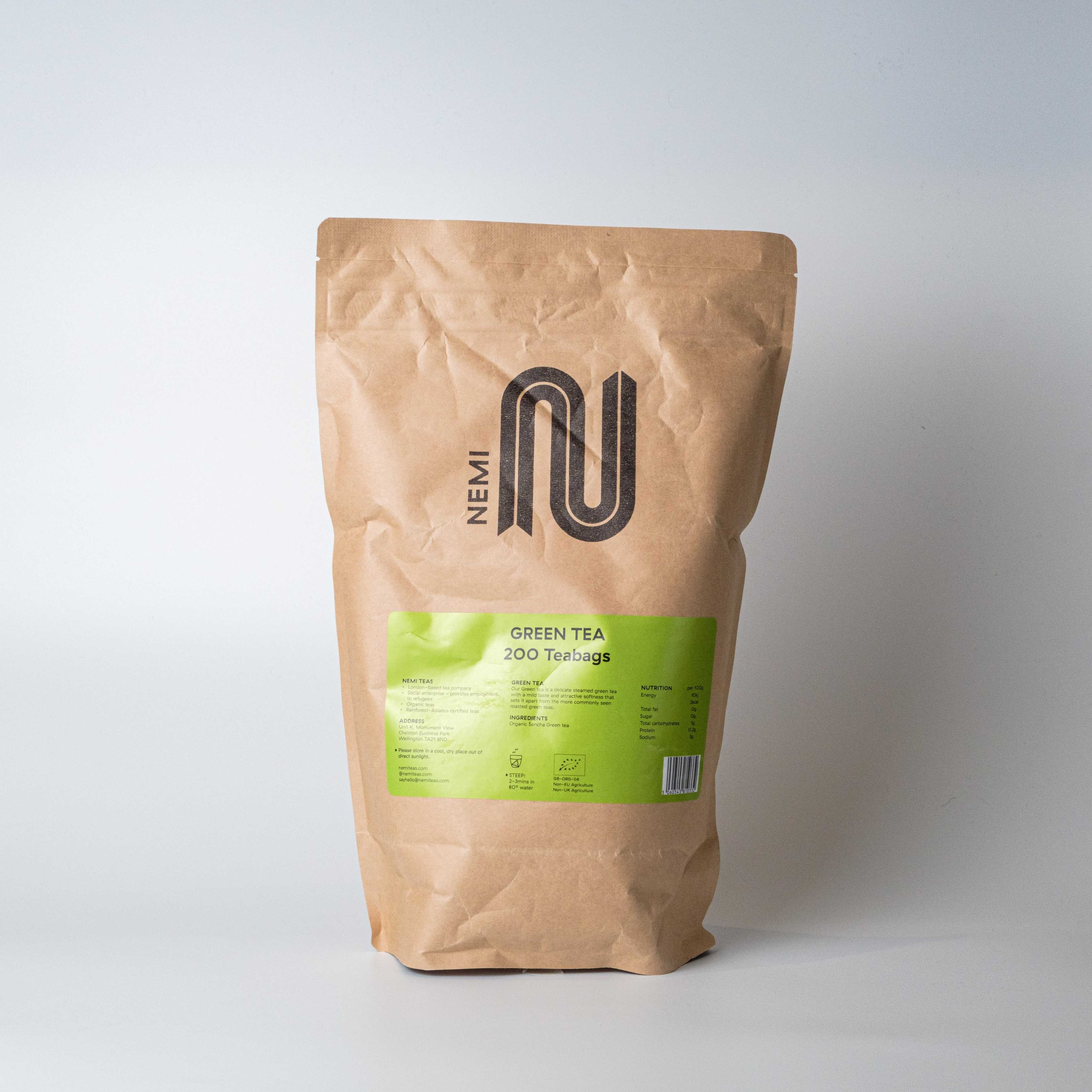 Nemi Tea - Green Tea (200 Teabags) – Stores Supply